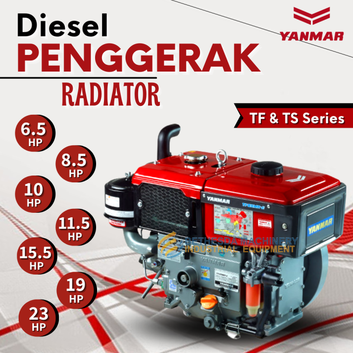 Yanmar Mesin penggerak 6.5 HP diesel engine 8.5HP TF 10 HP | Lazada Indonesia