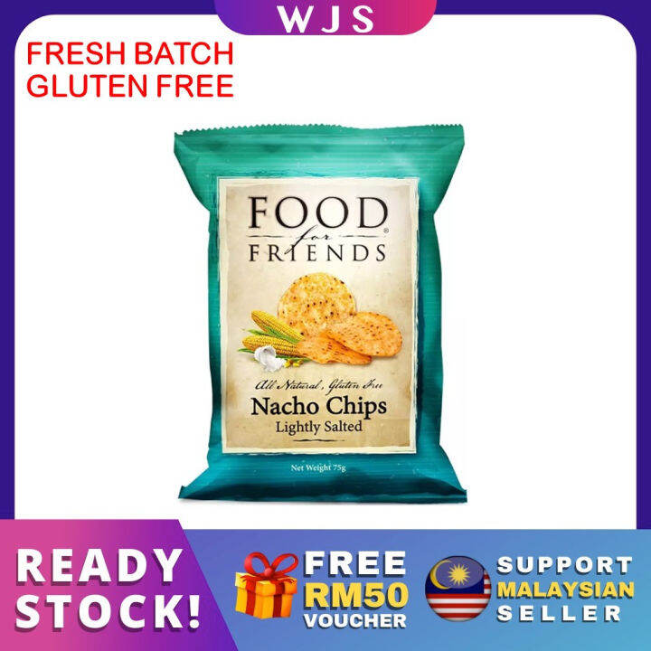 (FRESH BATCH) WJS Food For Friends Nacho Chips Tortilla Chips Roasted ...