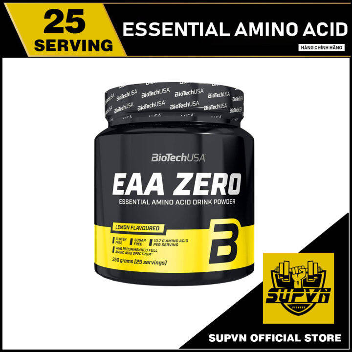 Eaa Zero Biotech USA 25serving - Tăng cơ tăng sức bền và năng lượng trong tập luyện | Lazada.vn