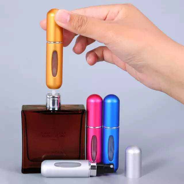 Botol Parfum Refill Mini Portable Ukuran 5 ML / Botol Parfum Mini ...