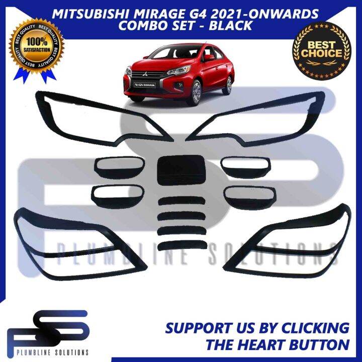 【Hot】 Mitsubishi Mirage G4 Garnish Set 2012 - 2017 / 2018 -2021 / 2022 ...