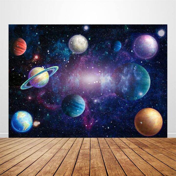 5x3ft Outer Space Photography Backdrop Starry Galaxy Banner for Baby ...