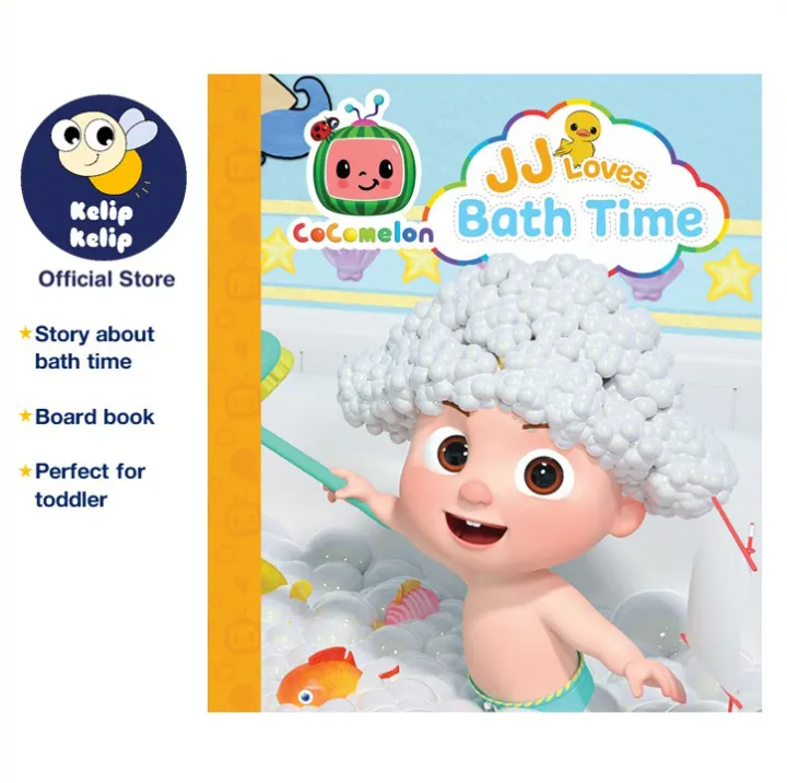 CoComelon JJ Loves Bath Time Time Storybook To Teach Kids About Washing ...