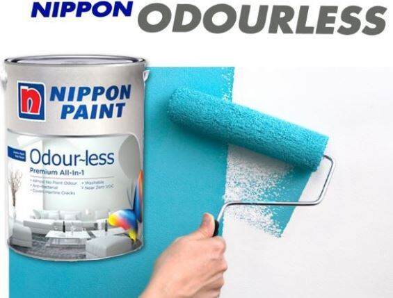 NIPPON PAINT ODOUR-LESS ALL-IN-1 (5 LITRE) | Lazada Singapore