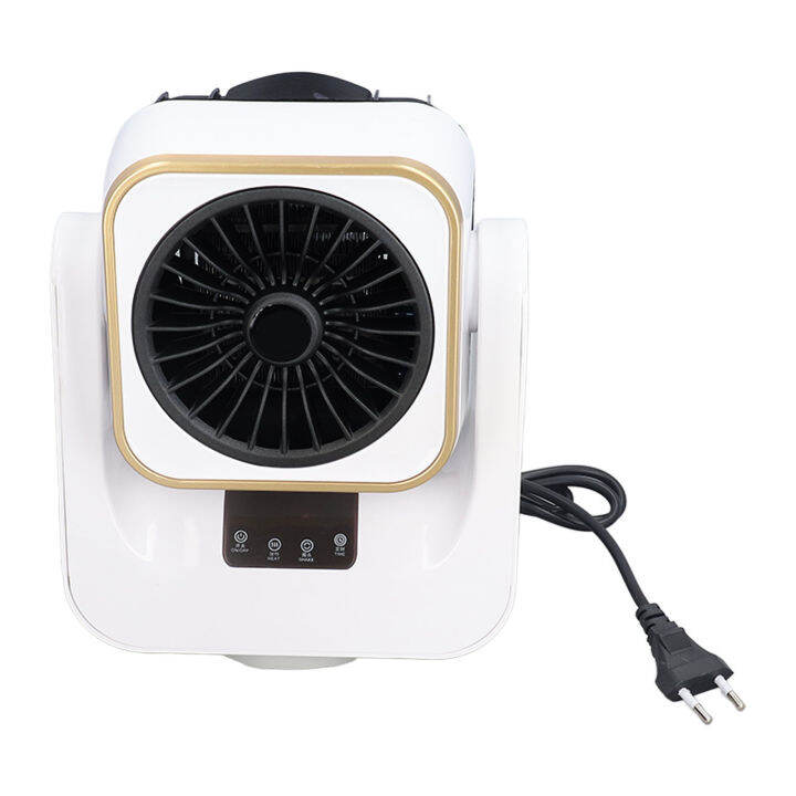 Electric Cooling and Heating Fan, Tip Over Protection 1000W Small ...