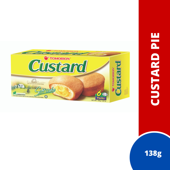 Tomorion Custard Pie 138g (6 small packs) | Lazada