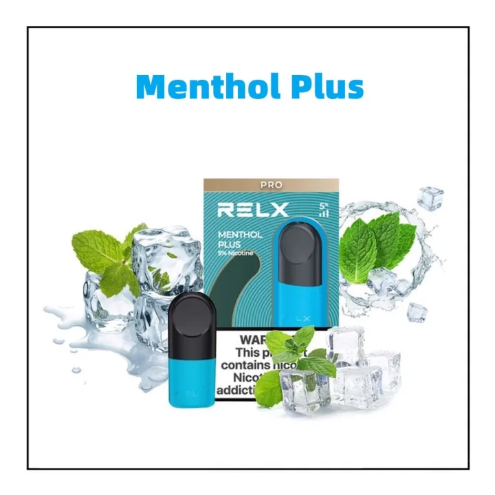 Relx Infinity Essential Pods - Menthol Plus with Box Original Authentic ...