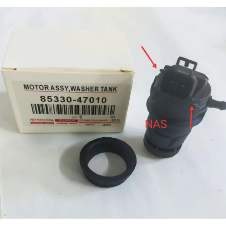 WIPER TANK/WASHER TANK MOTOR 85330-47010 - 060210-4640 AVANZA,VIOS ...