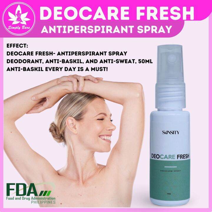 24k Skinsity DeoCare Fresh Antiperspirant 50ML - Solution sa Sweating ...
