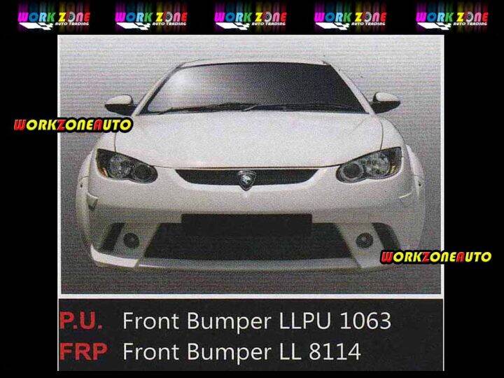LLPU1063 Proton Satria Neo PU Front Bumper (CPS) Body kit Bodykit | Lazada