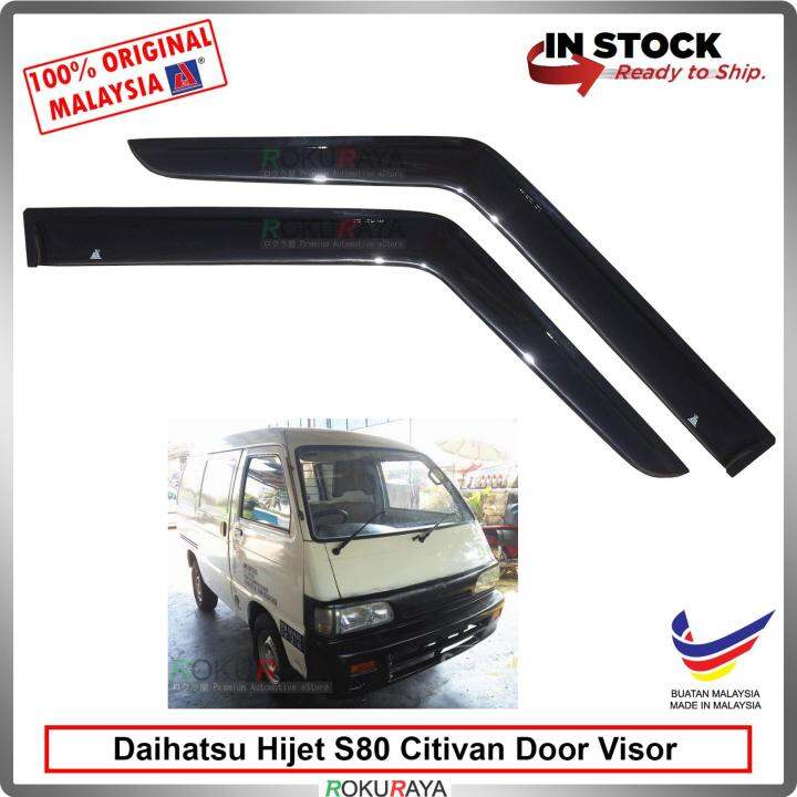 Daihatsu Hijet S80 Citivan 2Door AG Malaysia Door Visor Air Press Wind Deflector (Small 7cm ...