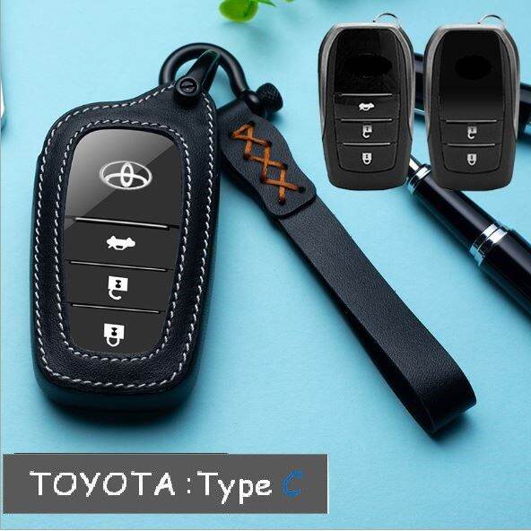ปลอกหุ้มกุญแจ Toyota Key Case New Fortuner, Revo, Innova, Camry14 / เคส ...