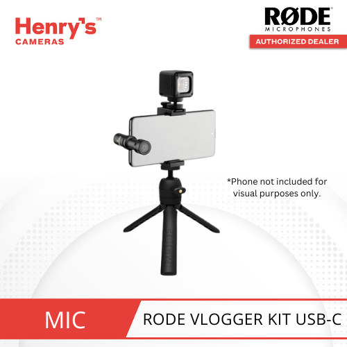 RODE VLOGGER KIT VIDEOMIC ME-C MICROPHONE FOR USB C DEVICES - HENRY'S ...