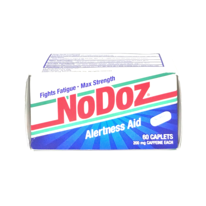 NoDoz Alertness Aid Fights Fatigue Max Strength 200mg Caffeine Each 60 ...