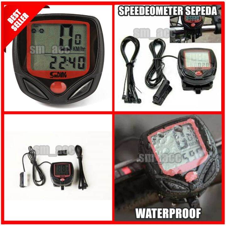 Speedometer Sepeda / Speedo meter Sepeda Digital Anti Air Universal ...