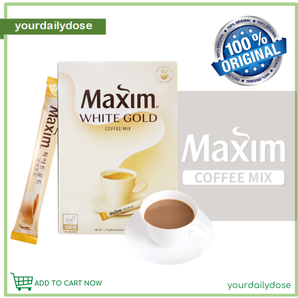 Maxim White Gold Coffee Mix Stick 10pcs exp. 10/ 2022 | Lazada PH