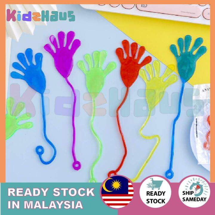 Elastic Sticky Squishy Slap Palm Toy | Creative Sticky Palm Toy ...