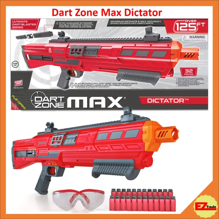 Dart Zone Max Dictator Ultimate Dart Blaster 6113 | Lazada Singapore