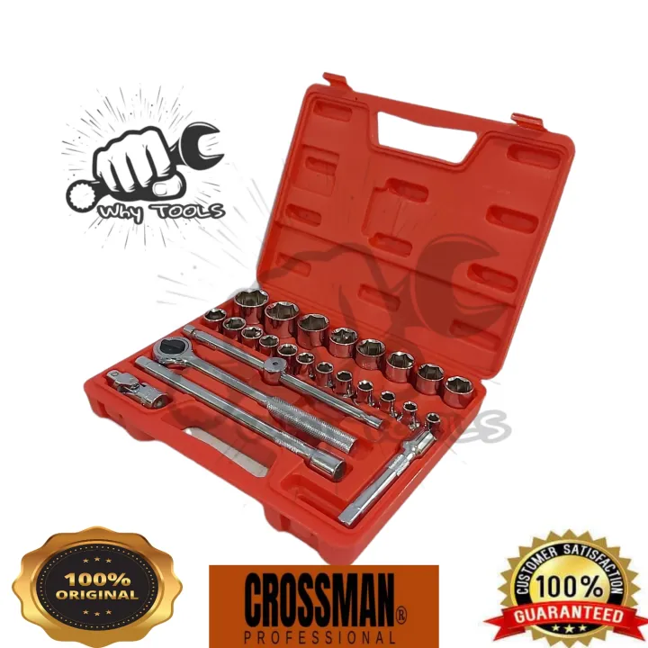 why tool shop ORIGINAL CROSSMAN PROFESSIONAL 25pcs 1/2"(12.7m/m)sq ...