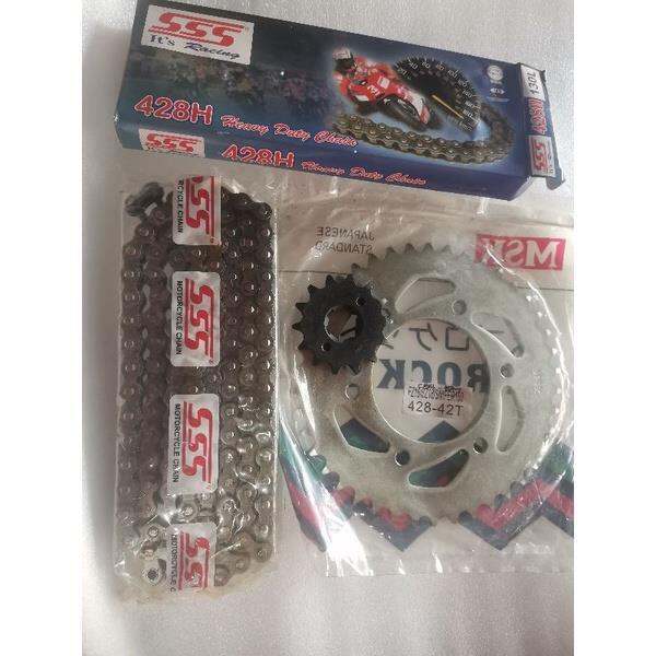Sprocket set 42t and 14t Yamaha FZ16 Sz16 Sniper 150mx | Lazada PH