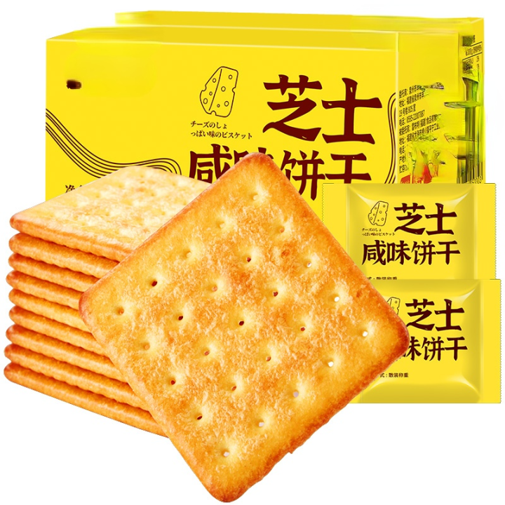 (Chinese Snacks) Keso at Maalat na Biskwit Maliit na Package 400g ...