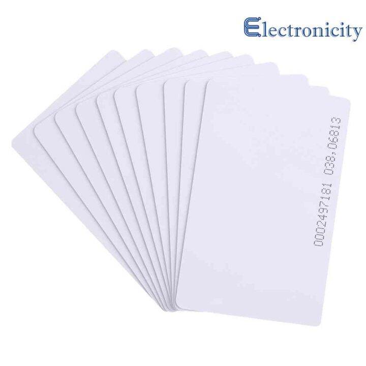 10ชิ้น RFID บัตรทางเข้าสมาร์ทการ์ด125กิโลเฮิร์ตซ์ EM4100บัตรประชาชน ...