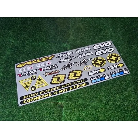 3M Reflectorize Helmet Visors Sticker (EVO) | Lazada PH