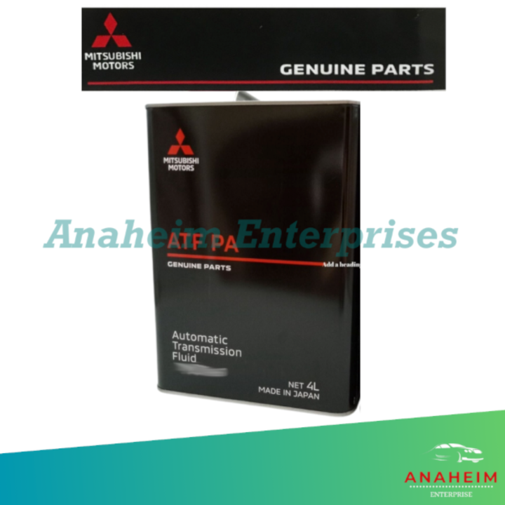 Mitsubishi ATF PA - 4L | Lazada PH