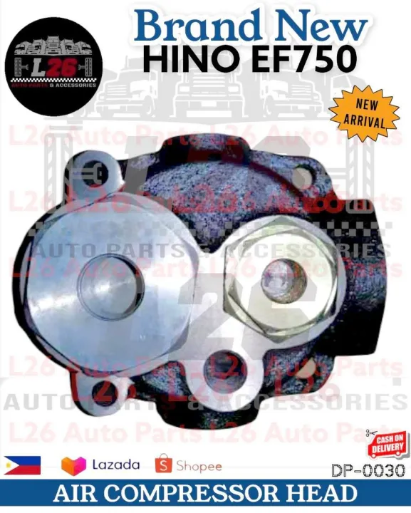 Hino EF750 Air Compressor Head Aircompressorhead AIR COMPRESSOR HEAD DP ...