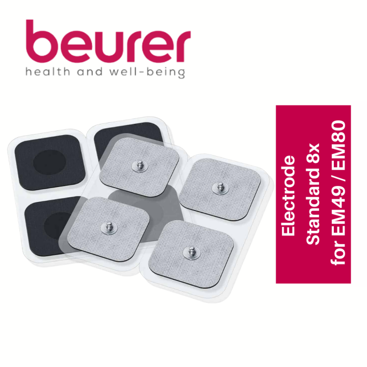 BEURER Replacement Electrode Gel Pad for EM49 & EM80 TENS Machine (8 pcs) | Lazada
