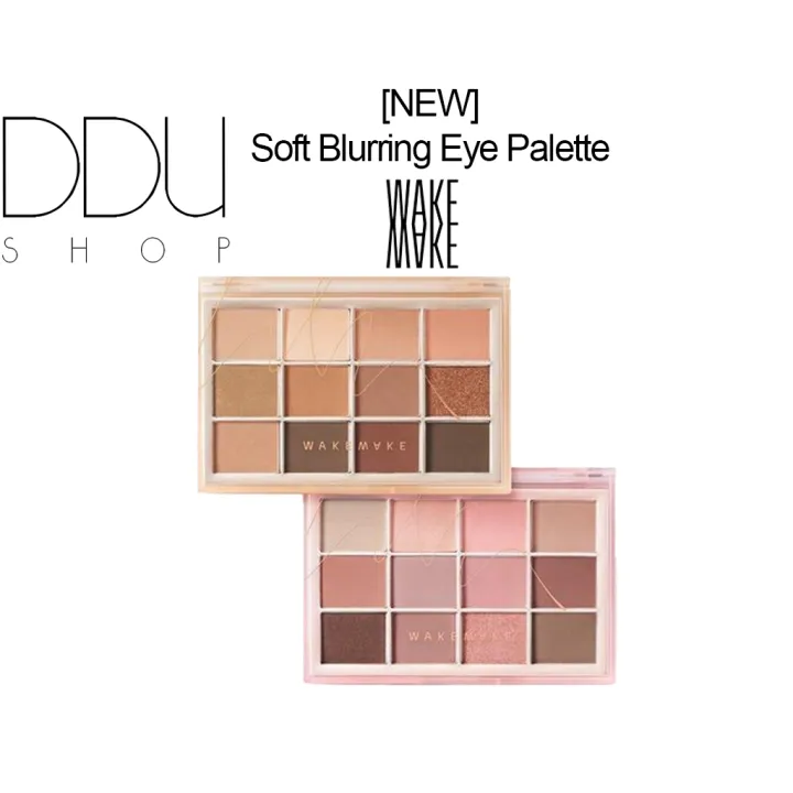 WAKEMAKE / Soft Blurring Eye Palette / Daily Blurring, Lively Blurring ...