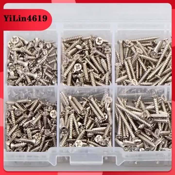 KA Cross Head Countersunk Head Self Tapping Nail Set Carbon Steel ...