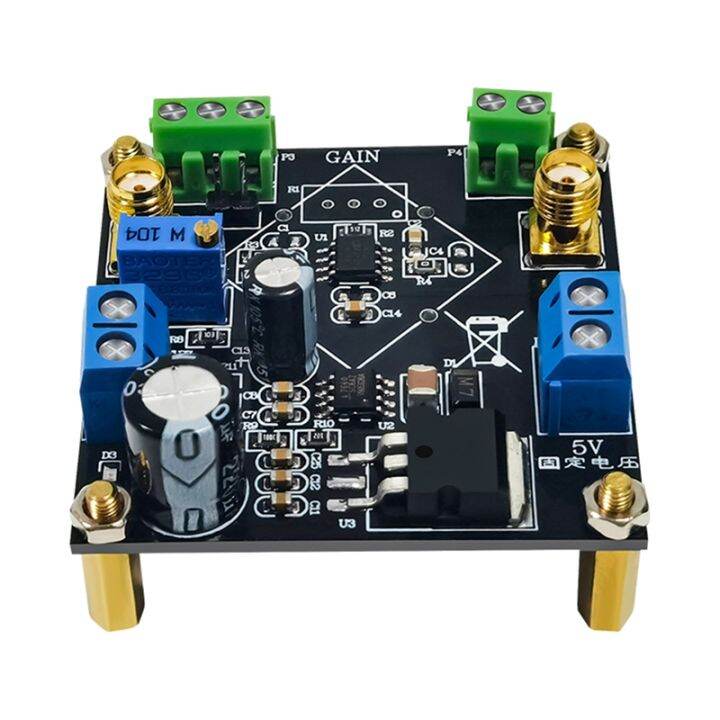 AD620 Voltage Amplifier Module Millivolt Microvolt Small Signal ...