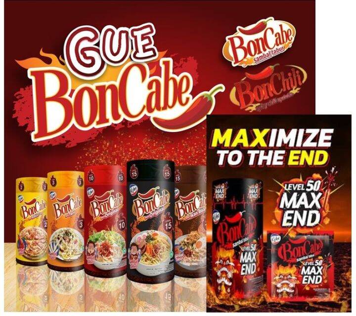 Boncabe BonChili Level 10 15 30 50 Created By Kobe Chilli Sprinkle ...