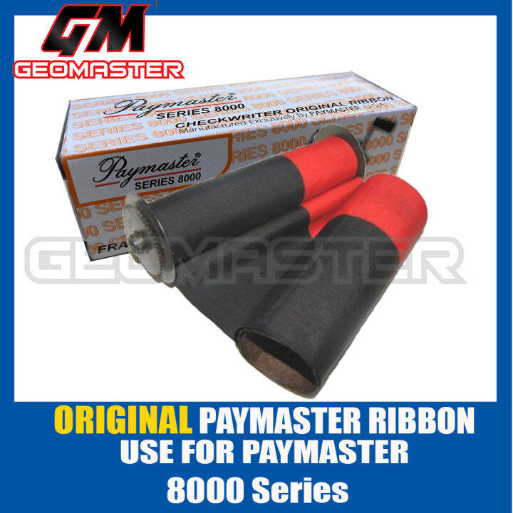 PAYMASTER 8000 CHEQUE WRITER RIBBON | Lazada
