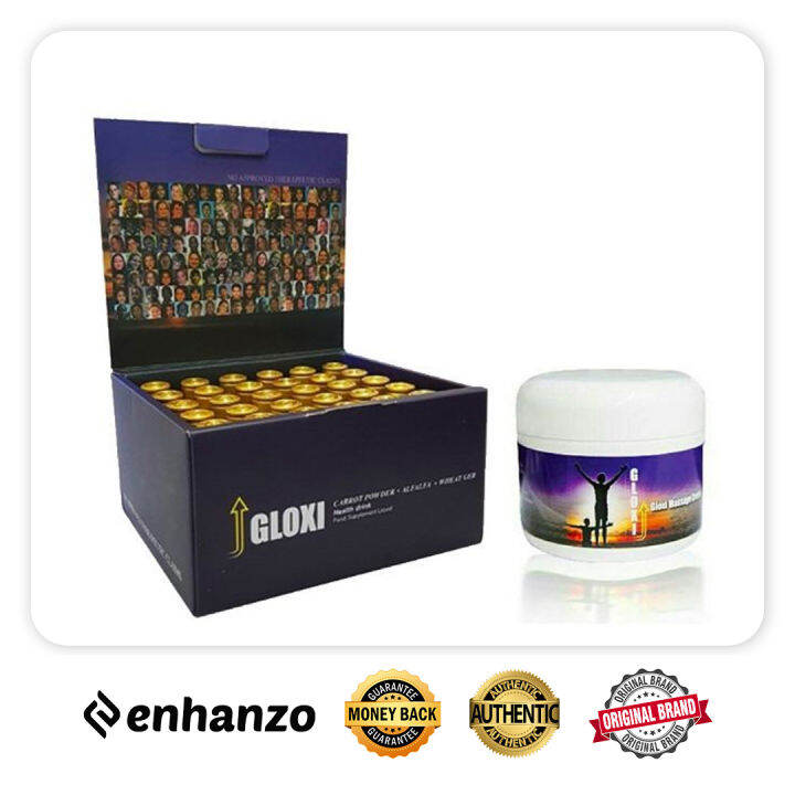 Original Gloxi Height Enhancer (with cream) | Lazada PH