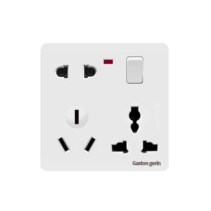 Colokan Dinding / Stop Kontak Universal 3 jenis Lobang on off | Lazada ...