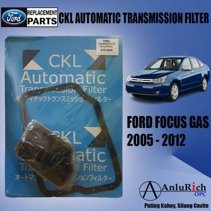 AUTOMATIC TRANSMISSION FILTER FOR FORD FOCUS 2005-2012 WITH GASKET CKL CTF-5500 | Lazada PH