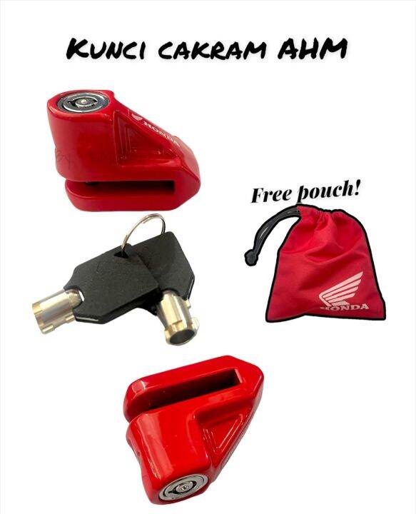 GEMBOK MOTOR KUNCI CAKRAM DISK AHM HONDA ORIGINAL | Lazada Indonesia