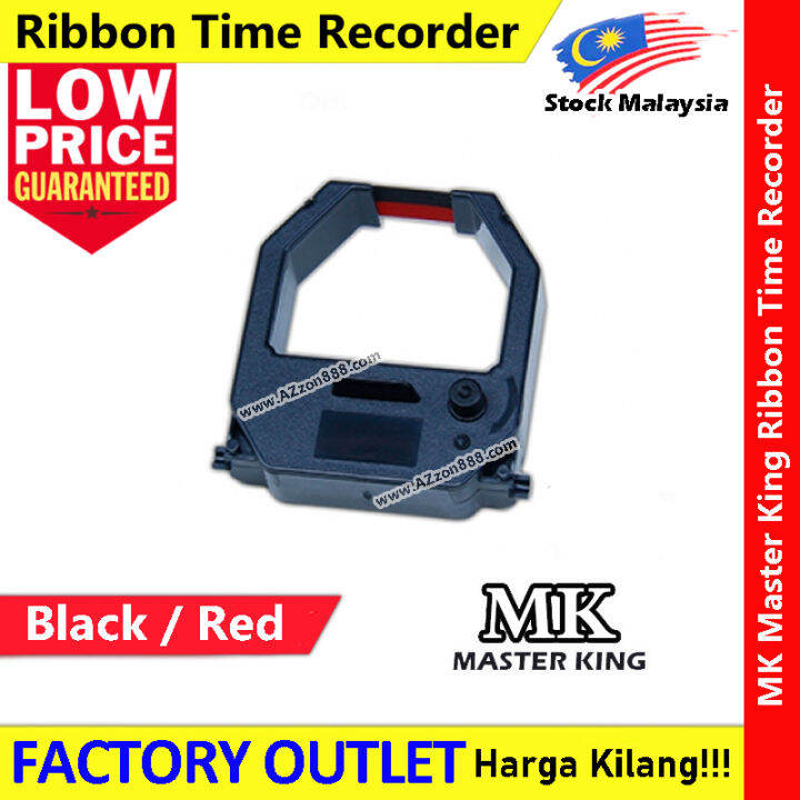 MK Master King Time Recorder Ribbon Punch Card Ribbon Ink #MK # ...
