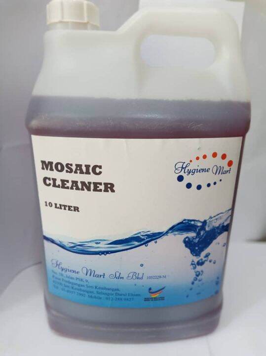 Hygiene Mart Mosaic Cleaner / Pencuci Mozek / 镶嵌清洁剂 - 10L | Lazada