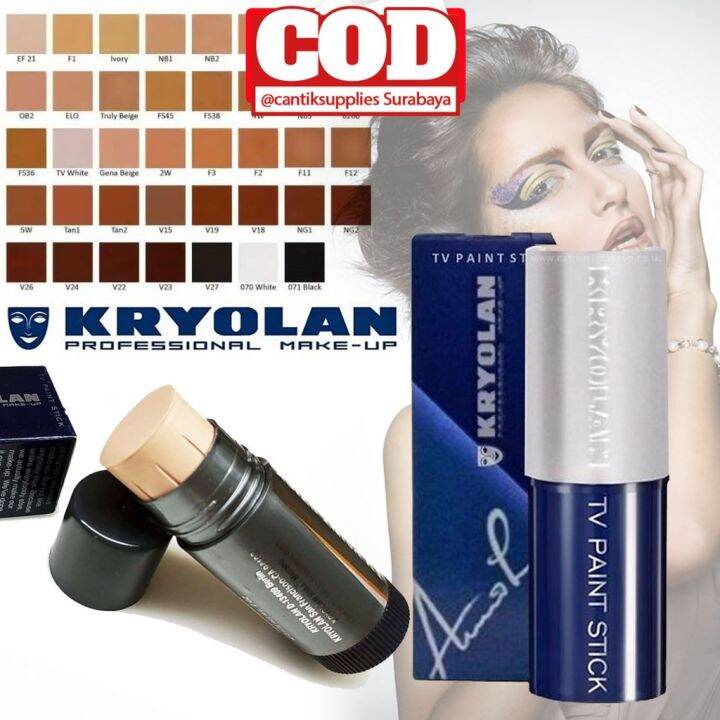 KRYOLAN TV Paint Stick Foundation | Lazada Indonesia