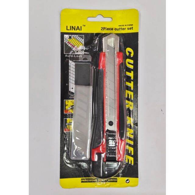 Cutter knife with refill blade heavy duty | Lazada PH