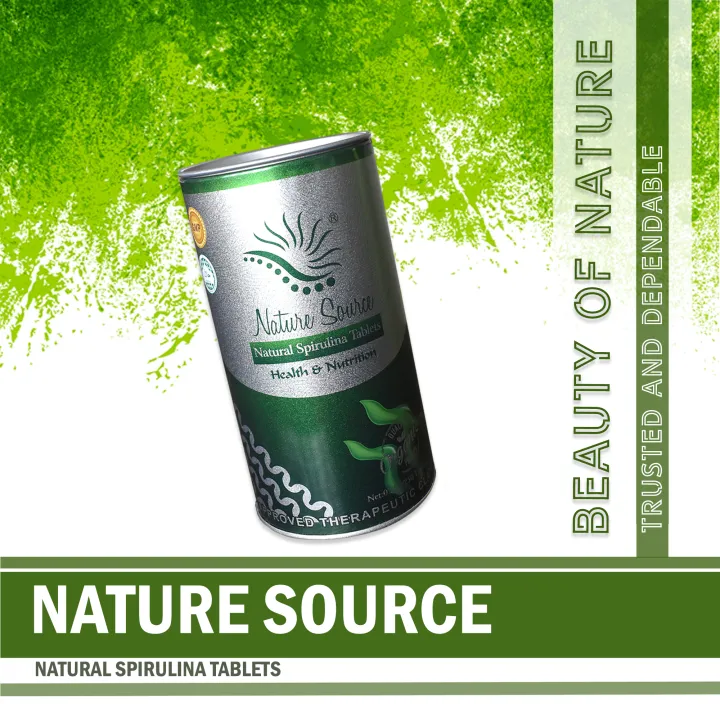 Nature Source Spirulina 250 Tablets | Lazada PH