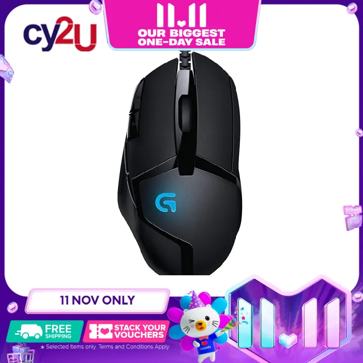 Logitech G402 Hyperion Fury Ultra-Fast FPS Wired Gaming Mouse | Lazada