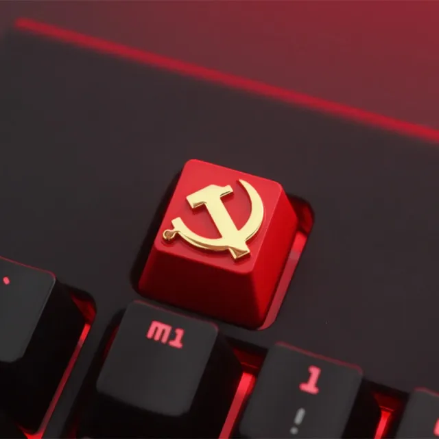 KeyStone Keycap 1pcs Keykaps Custom Soviet theme Keyboard Mechanical ...