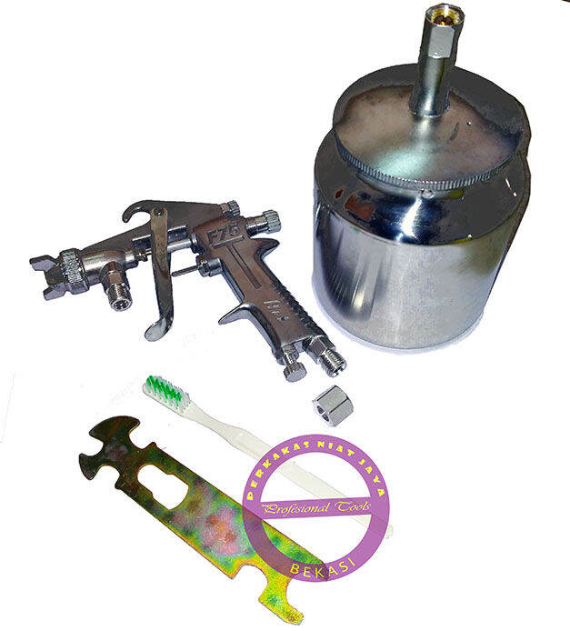 H&L Alat Cat semprot Spray Gun F75S/Alat Semprot F75 Tabung Bawah 750Cc ...
