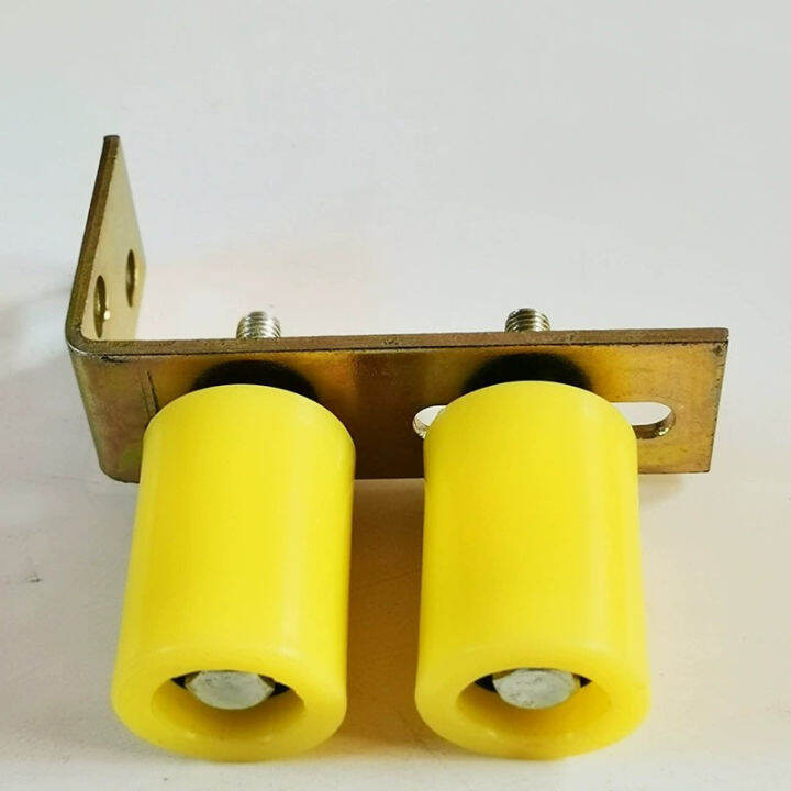 Sliding gate top guide nylon rollers with L bracket set upper wheel ...