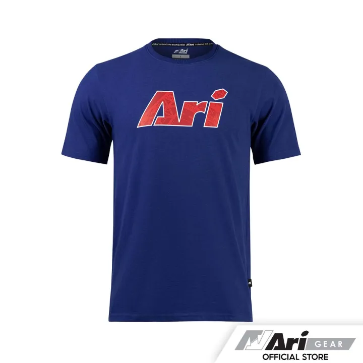 ARI FOOTBALL FEST 2022 FRA LIFESTYLE TEE - NAVY/WHITE/RED เสื้อยืด อาริ ...