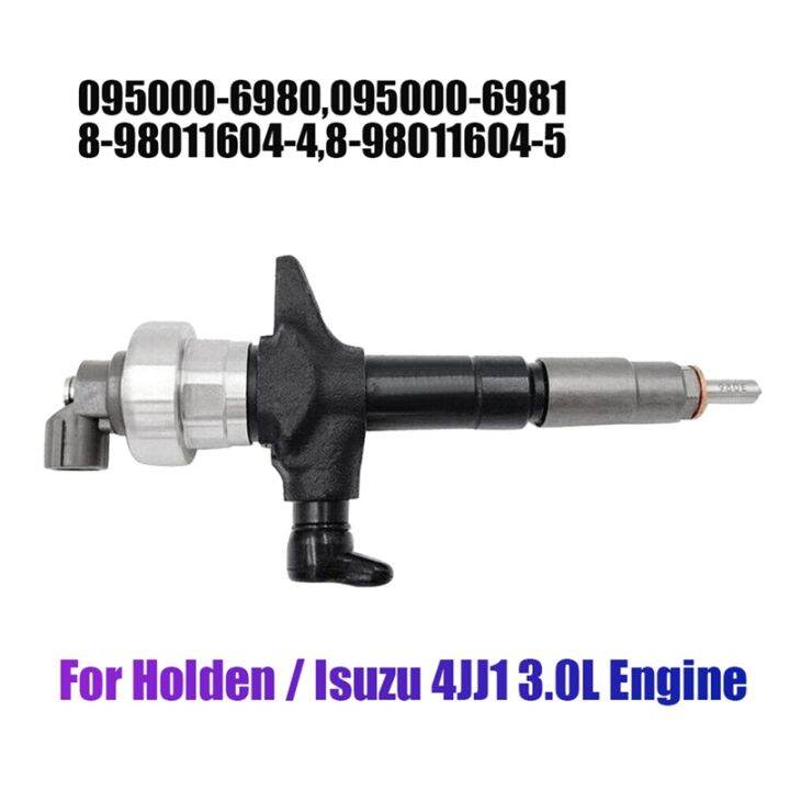 New Diesel Common Rail Injector 8-98011604-5 / 095000-6980 for Denso ...